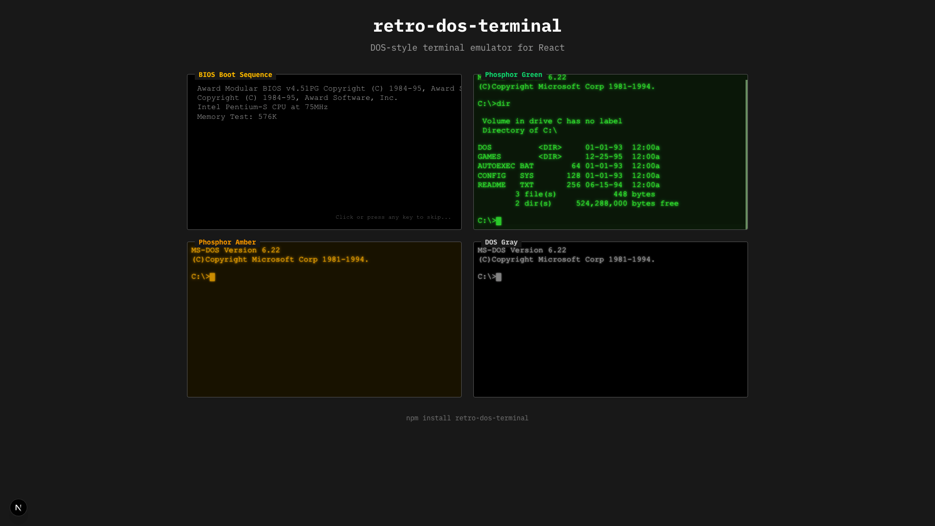 retro-dos-terminal